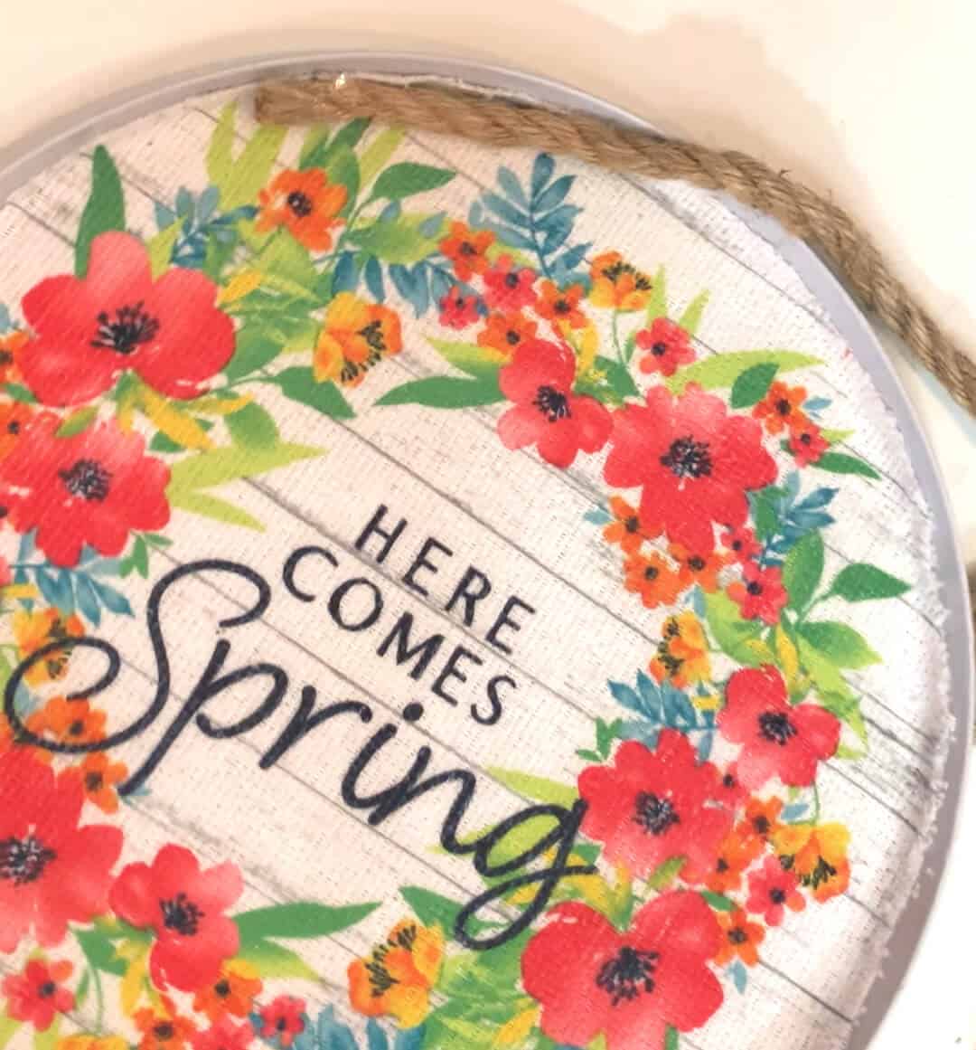 Dollar Tree Spring Wreaths