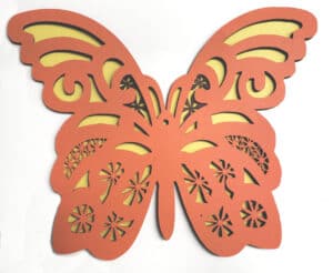 Butterfly Layered Mandala Free SVG | Craft Room Time