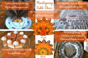 Thanksgiving Table Crafts and More | Craft Room Time