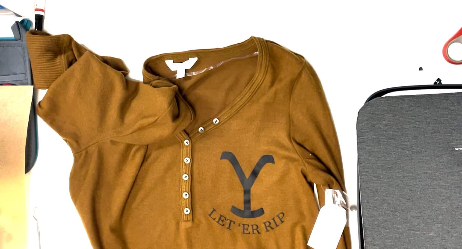 Yellowstone Iron On Free SVG | Craft Room Time