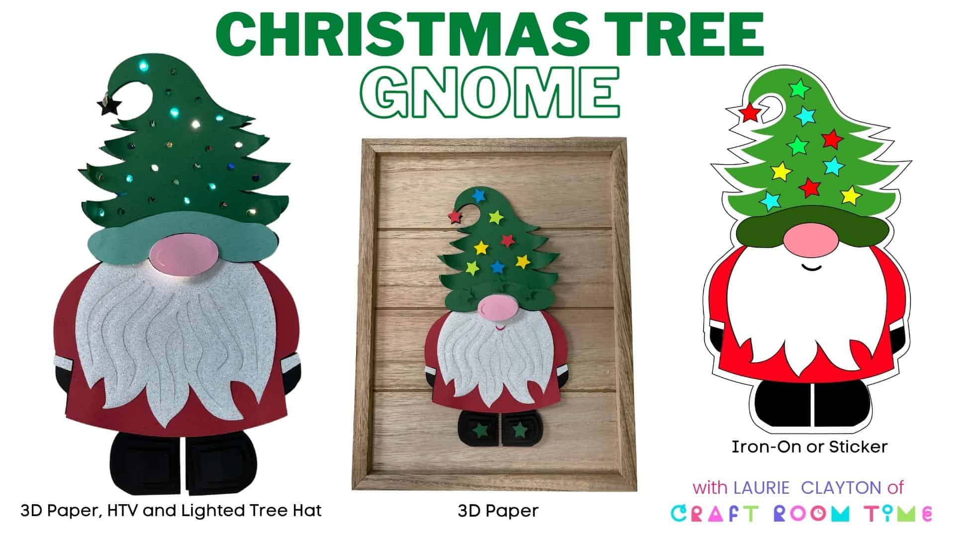 Christmas Tree Gnome | Craft Room Time