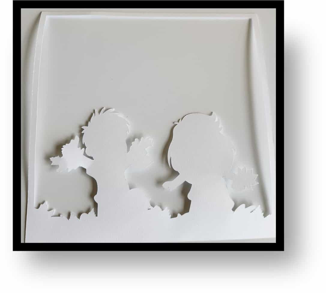 Iconically Fall Shadow Box with Lights … Finally! | Craft Room Time