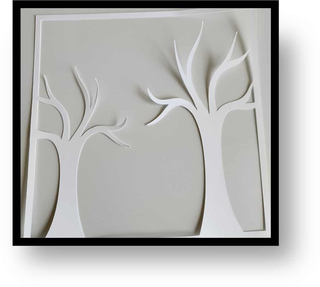 Iconically Fall Shadow Box with Lights … Finally! | Craft Room Time