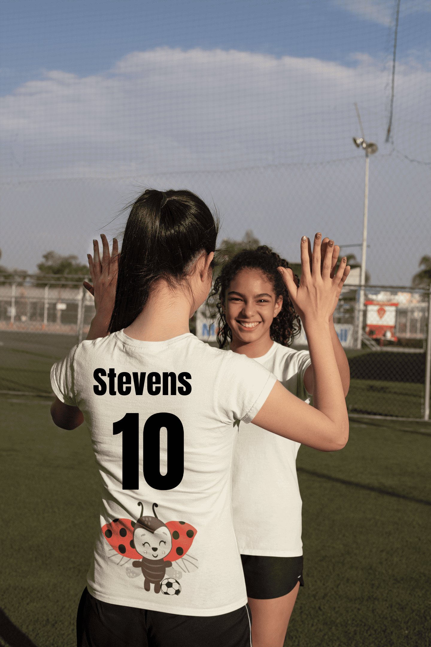 Ladybug Themed Sports Gear for Girls Teams | Craft Room Time