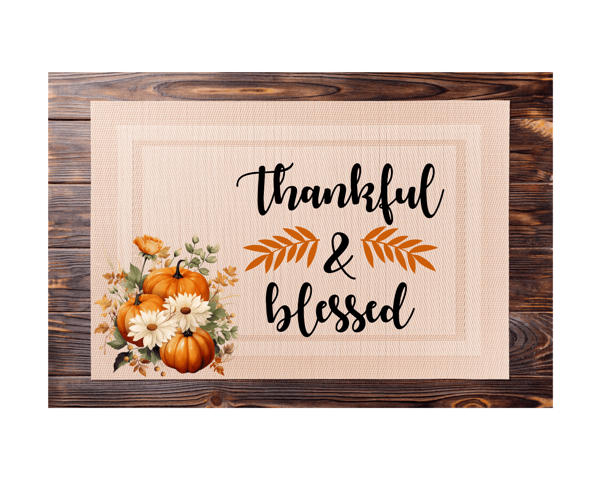 Crafted Thankfulness: DIY Gratitude Placemats for a Memorable ...